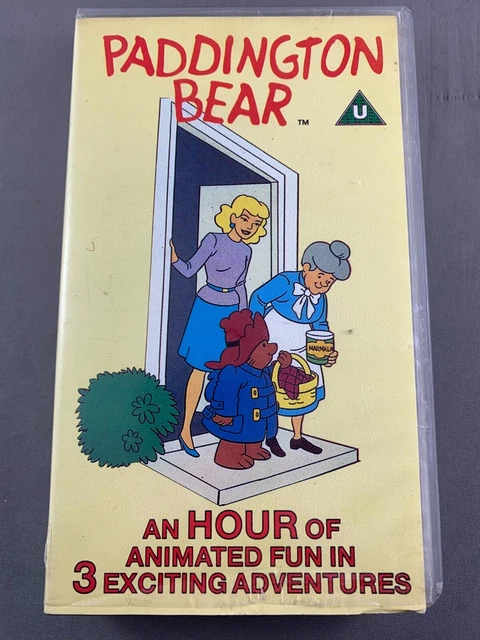 PADDINGTON BEAR (UK Childrens VHS) Castle Vision Home Video - 1989 $30. ...