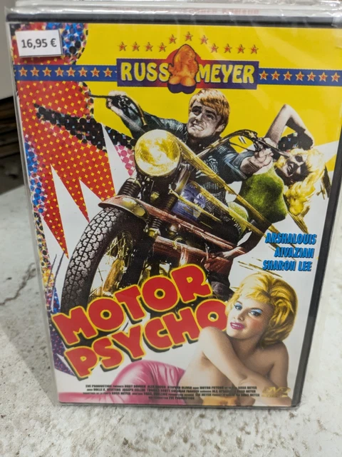 DVD MOTOR PSYCHO 1965 Russ Meyer Serie B Vintage Sexploitation ...
