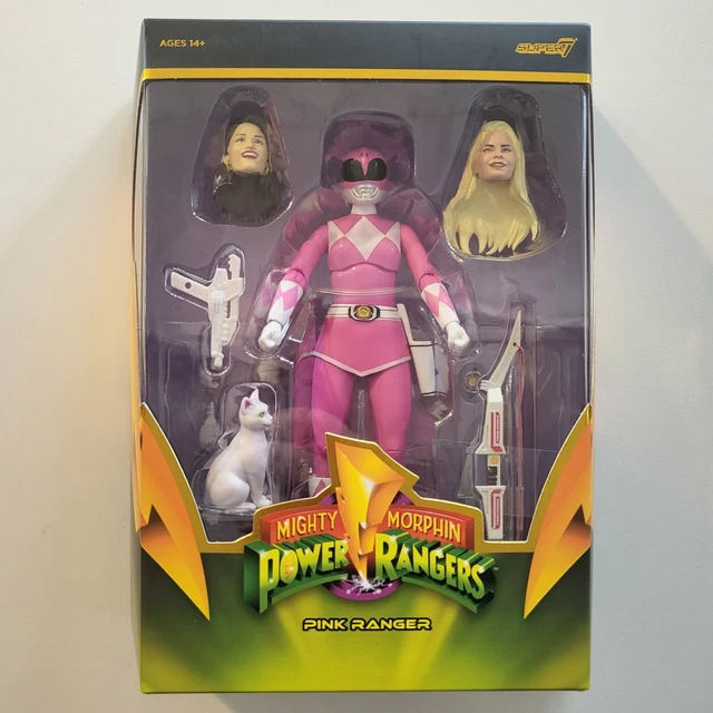 FIGURINE SUPER7 POWER Rangers Ultimates Pink Ranger 18 cm EUR 94,90 ...