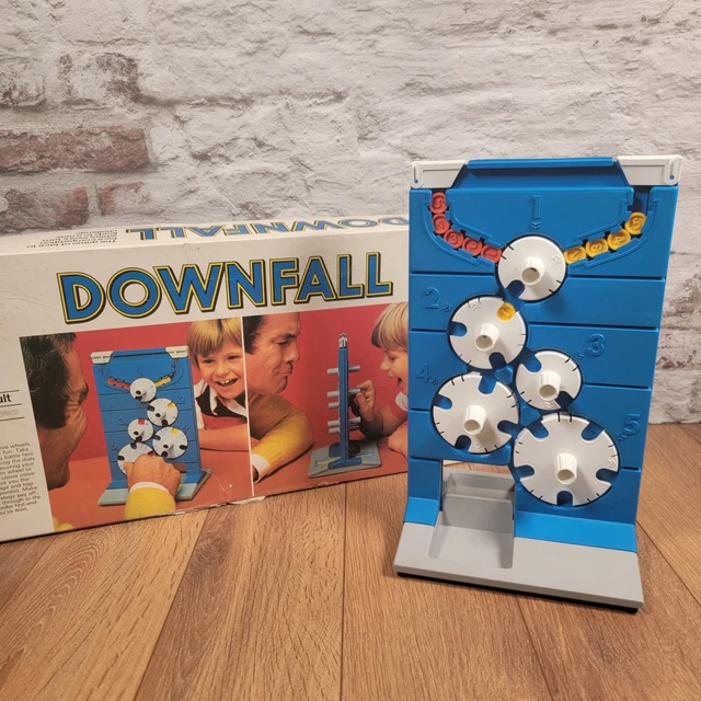 VINTAGE MB GAMES Downfall Board Game 1977 Version - 100% Complete Retro ...
