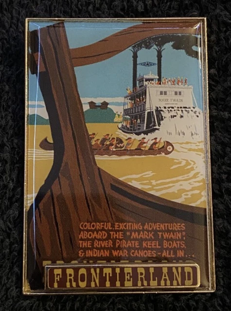 DISNEY PIN #337, LE 300, Imagineer Exclusive, Frontierland Poster EUR ...