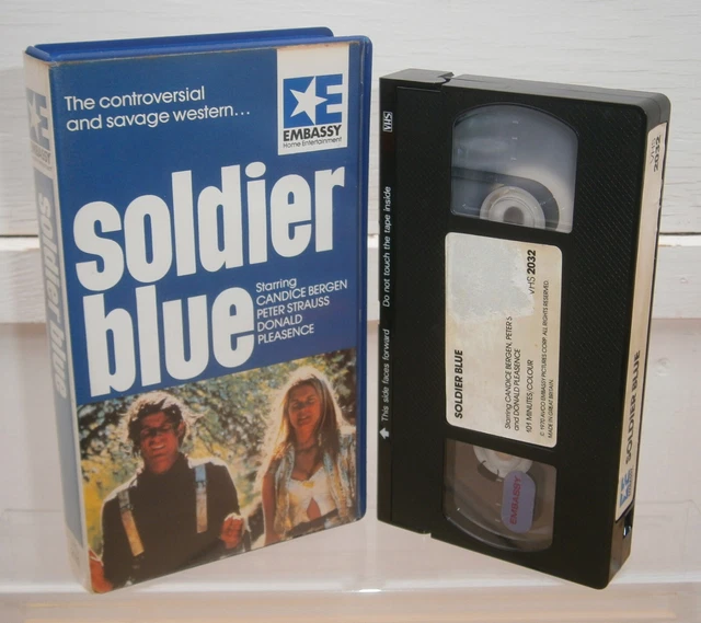 CULT WESTERN - SOLDIER BLUE [ Embassy ] PRE CERT VHS Video - Candice ...