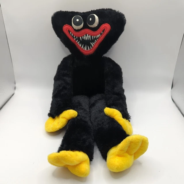 POPPY PLAYTIME BLACK Huggy Wuggy Soft Plush Toy £5.99 - PicClick UK