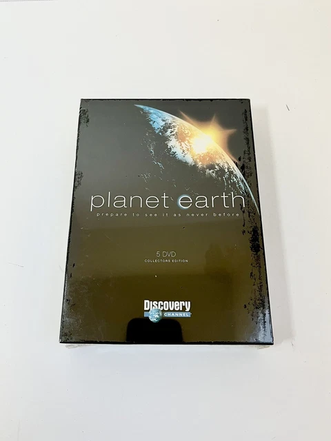 PLANET EARTH 5 Disc DVD Collectors Edition Discovery Channel New Sealed ...