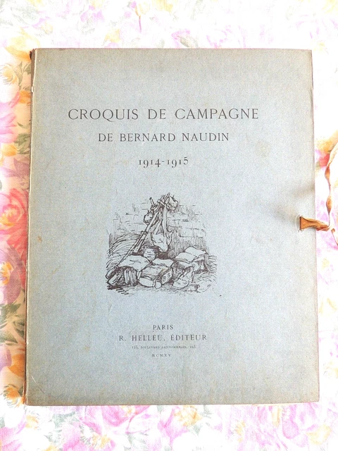 32 CROQUIS DE campagne de Bernard Naudin plus 4 croquis de Charles ...