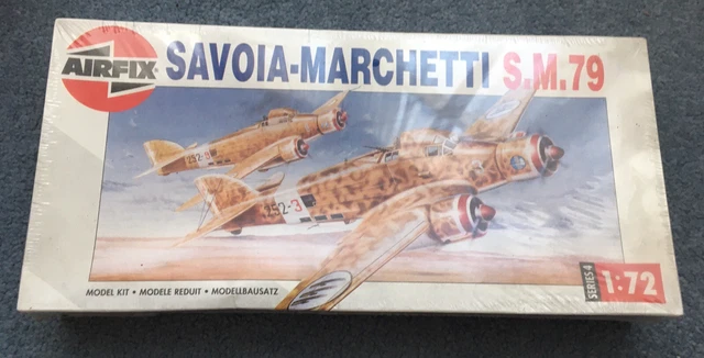 AIRFIX SAVOIA-MARCHETTI S.M.79 Model Plane Kit Series 4 1:72 Scale EUR 23,02 - PicClick FR