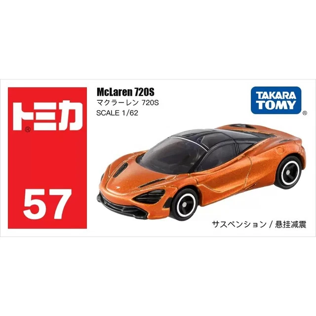 TAKARA TOMY TOMICA 57 Mclaren 720S 1:62 Diecast Model New in Box £7.18 - PicClick UK