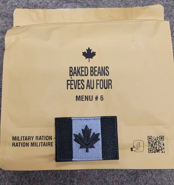 CANADIAN ARMY RATION BAKED BEANS IMP MRE $35.00 - PicClick CA