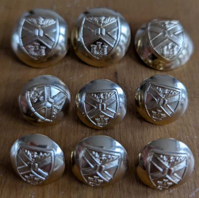 RARE 9X VINTAGE WW2 Edinburgh University Military Officer Training Corp ...