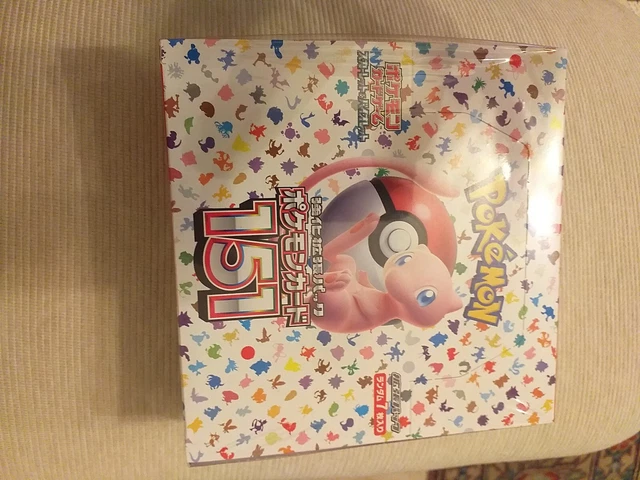 POKEMON 151 BOX Boosters Sv2a Display Japanese Sealed Nuovo SIGILLATO ...