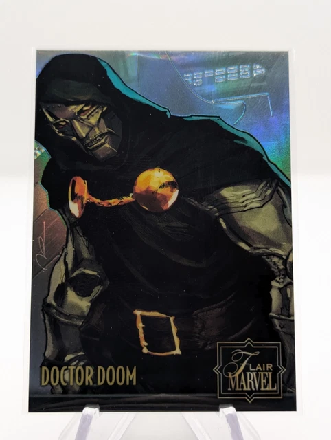 2024 DOCTOR DOOM Upper Deck Marvel Flair insert iridescence EUR 22,34 ...