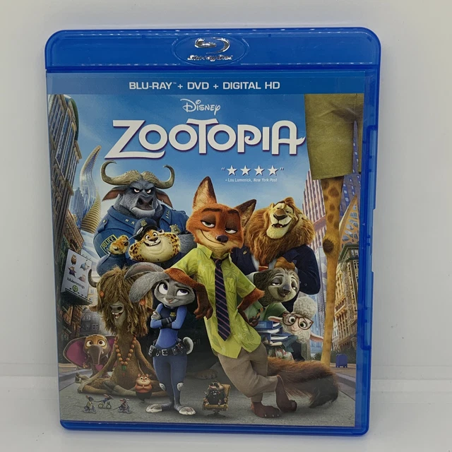 LOT OF 6 Disney Blu-Ray DVD Zootopia Big Hero 5 Dory Inside Out Bolt ...