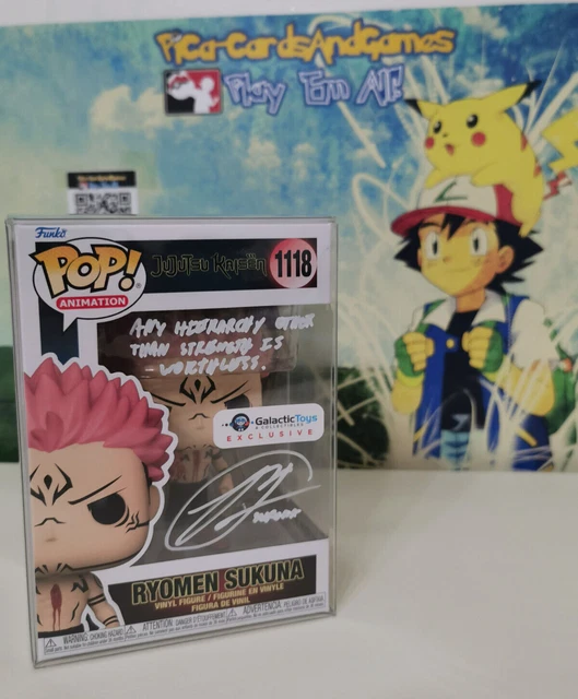 FUNKO POP! - Jujutsu Kaisen - Ryomen Sukuna - 1118 - Signed By Ray ...