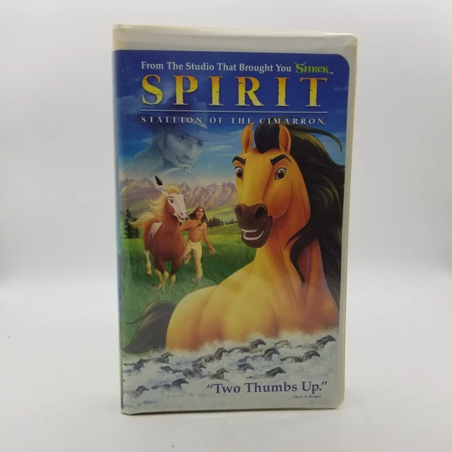 SPIRIT STALLION OF the Cimarron VHS Video Tape 2002 Native American ...