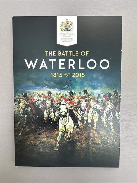 THE LONDON MINT Office - Battle Of Waterloo 1815-2015 with Prince ...