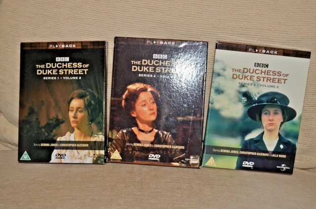 &THE DUCHESS OF Duke Street S1 Vol. 2 & S2 Vol. 1 & 2 - 3x DVD ...