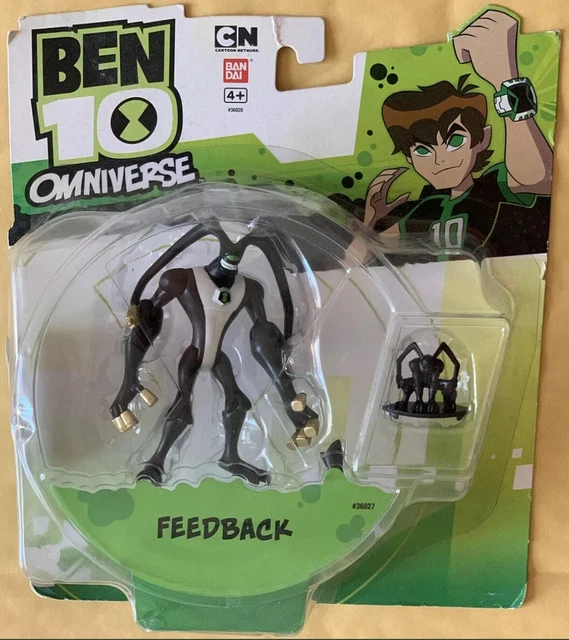 BEN 10 TEN Omniverse Feedback Action Figure! 4” Inch 10 Cm. Very Rare ...