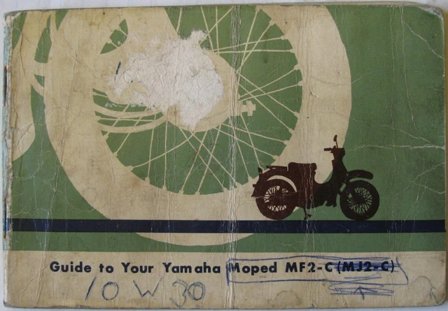 YAMAHA MF2-C MOPED Owners Handbook USA £14.99 - PicClick UK