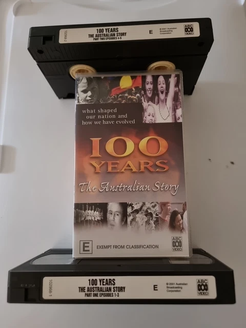 100 YEARS: THE Australian Story - VHS Video Tape Twin Pack $40.00 ...