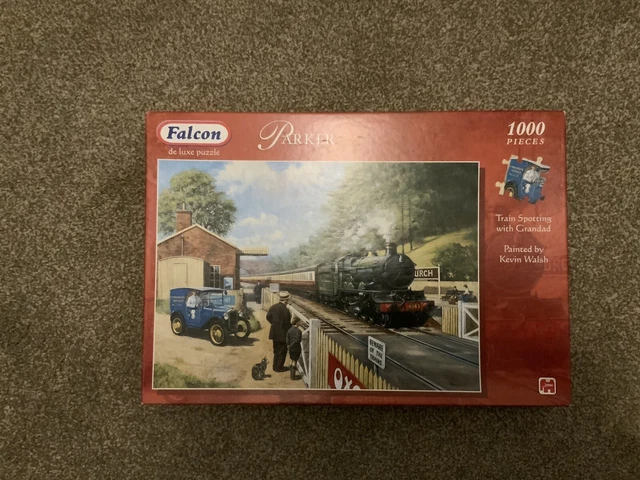 FALCON TRAIN SPOTTING With Grandad 1000 Piece Jigsaw Puzzle £5.50 ...