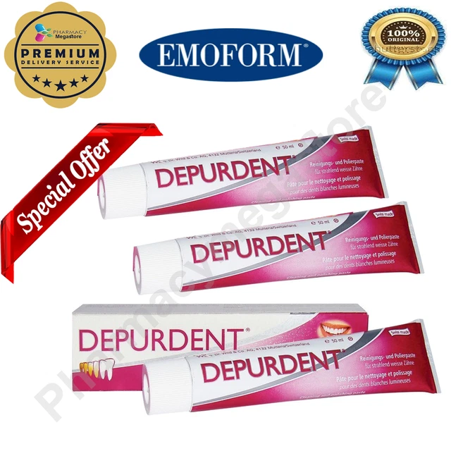 EMOFORM DEPURDENT SWISS Whitening Toothpaste ( Pack of-3 x 50ml ) $43. ...
