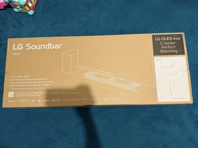 LG USC9S WIRELESS Soundbar and Subwoofer £271.10 - PicClick UK