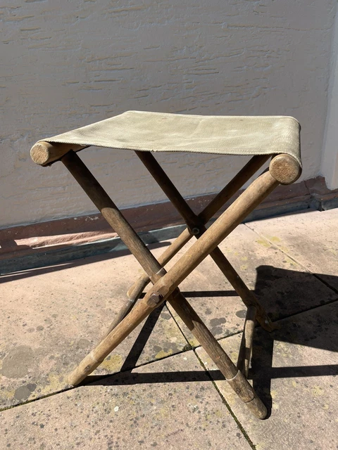US ARMY WW1 Signal Corps Klappstuhl Foldable Chair Militaria Funker 1 ...