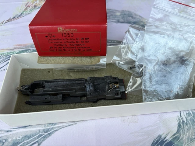 RIVAROSSI 1353 DAMPFLOK BR 96 001 Mallet DRG H0 EUR 55,00 - PicClick DE