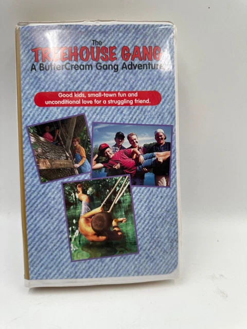 THE TREEHOUSE GANG - A Buttercream Gang Adventure (VHS Clamshell, 1995 ...