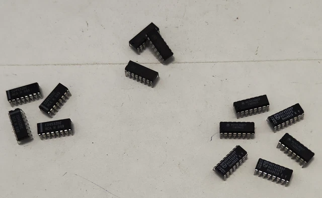 CIRCUITO INTEGRADO CMOS 4538, 4543, 4556, 4585, 5 unidades de cada EUR ...