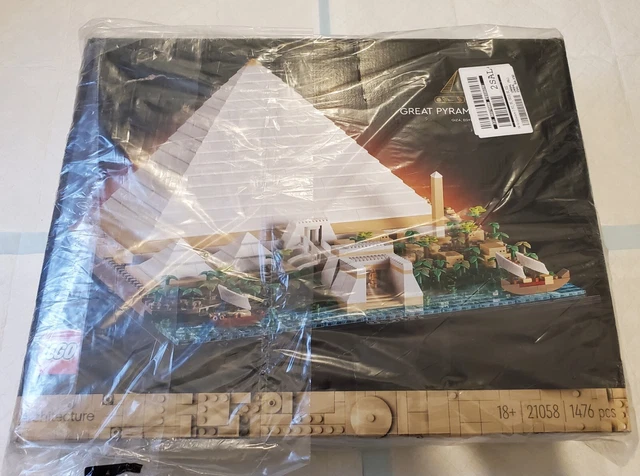 LEGO ARCHITECTURE: Great Pyramid of Giza (21058) - BOX DAMAGE £97.00 ...