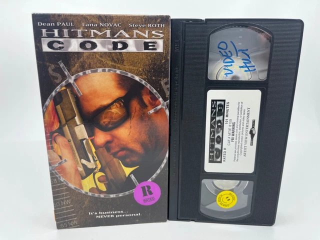 RARE VHS, HITMANS CODE, fearless films, David Craig, former rental ...