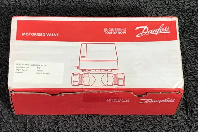 DANFOSS HP22 2-PORT 22Mm Motorised Zone Valve & Actuator Hpa2 ...