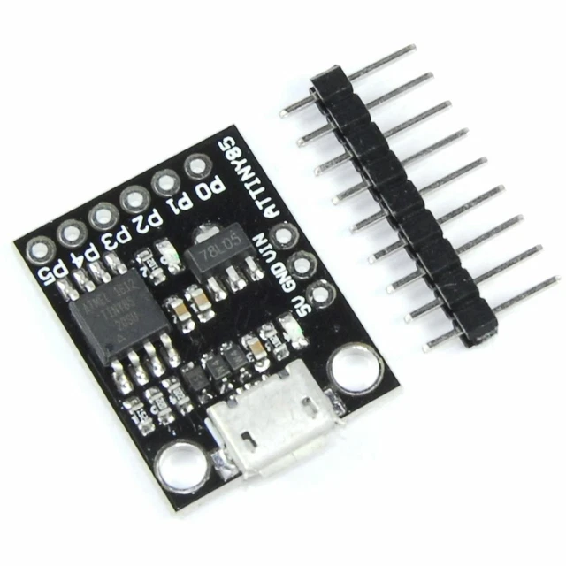 ATTINY85 MICROCONTRÔLEUR (DIGISPARK-COMPATIBLE) USB Pwm I2C Spi Flux Workshop EUR 8,68 - PicClick FR