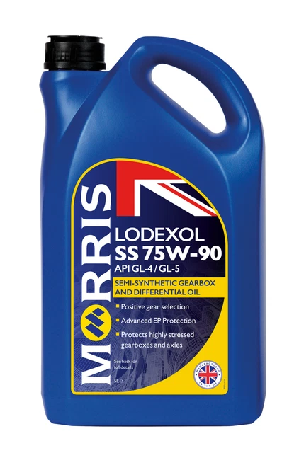 MORRIS 75W-90 GEAR & Differential Diff Oil 5L Mitsubishi L200 K34T 2.5D ...