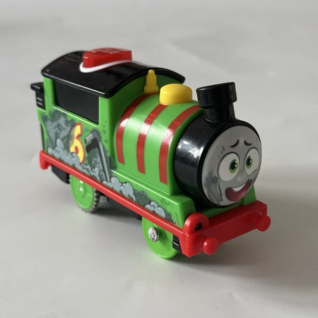 TALKING PERCY NO 6 All Engines Go Thomas Motorised Trackmaster Train ...