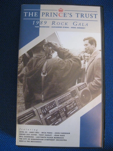 RARE PRINCE'S Trust Rock Gala 1989 VHS £4.00 - PicClick UK