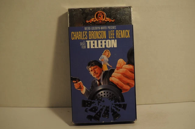 TELEFON, CHARLES BRONSON, Lee Remick, Thriller Movie, VHS tape £9.53 ...