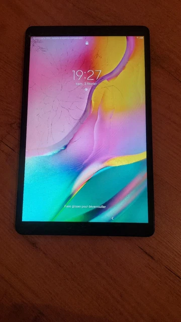 ÉCRAN SAMSUNG TAB A SM-T515 CASSÉ Tactile Fonctionne Parfaitement EUR ...