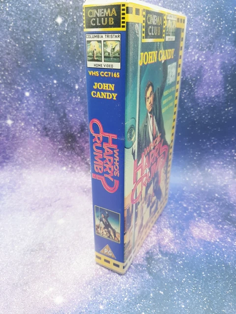 WHO'S HARRY CRUMB? VHS 1989 John Candy Big Box Cinema Club Edition ...