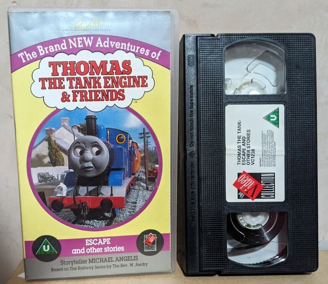 THOMAS THE TANK Engine & Friends Escape and Other Stories vidéo VHS PAL ...