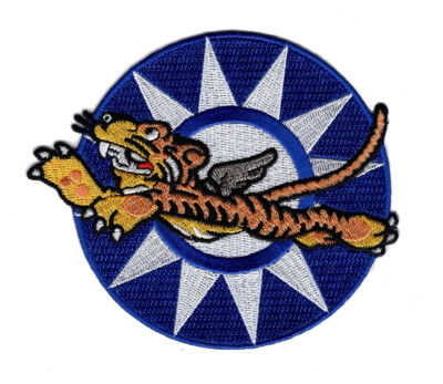 WWII FLYING TIGERS 3rd Fighter Squadron Hells Angels Eisen auf Sew Auf ...
