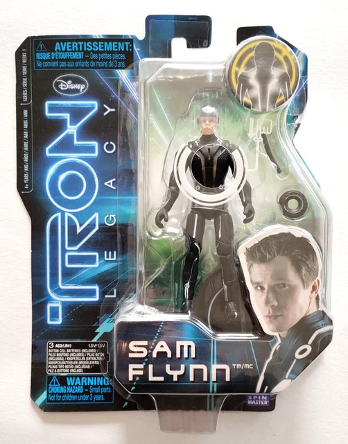 TRON LEGACY SAM Flynn Action Figure Walt Disney Toy Toys Sigillato ...