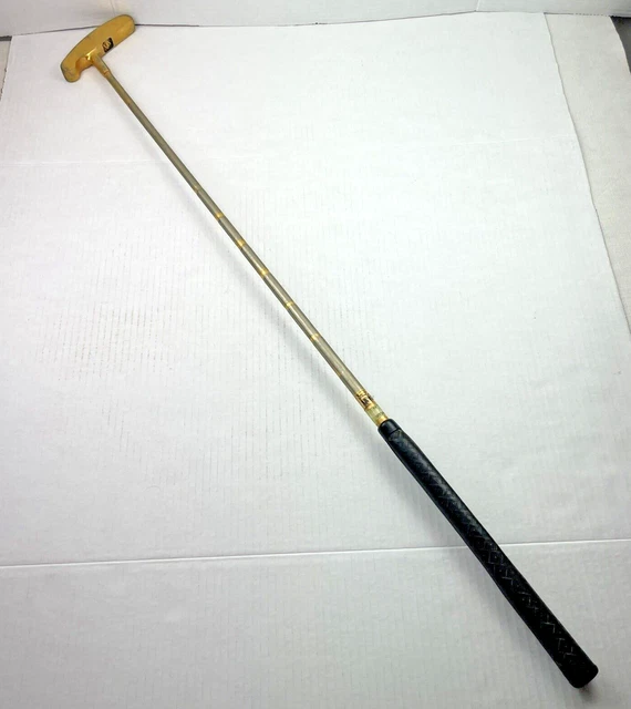 PUTTER DA GOLF vintage placcato oro 24k Tom Costin Buick Country Club ...
