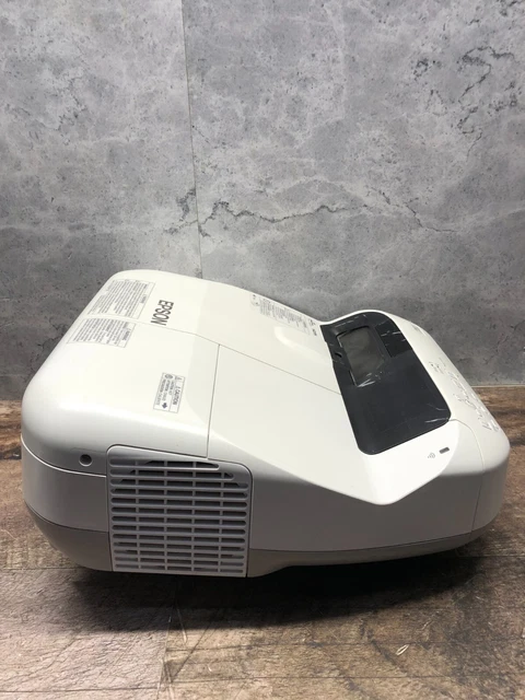 EPSON BRIGHTLINK 575WI 3LCD Projector Ultra Short Throw w/lamp 2003H ...