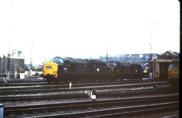 BRITISH RAILWAYS CLASS 37's Bath Road Bristol 1976 - 35mm Slide £3.25 ...