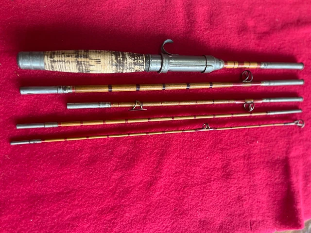 VINTAGE 6FT BAMBOO PACK ROD, UNMARKED $26.00 - PicClick