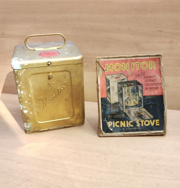 MONITOR HI SPEED Paraffin Picnic Stove - British Primus Cooker £80.00 ...