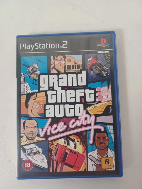 PS2 GRAND THEFT Auto: Vice City Untested Map & Manual *Free UK Postage ...