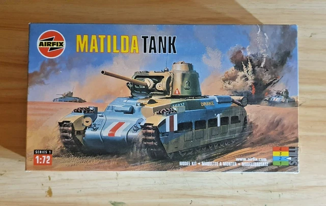AIRFIX 01318 MATILDA TANK 1/76 / 1/72 Model Kit £9.99 - PicClick UK